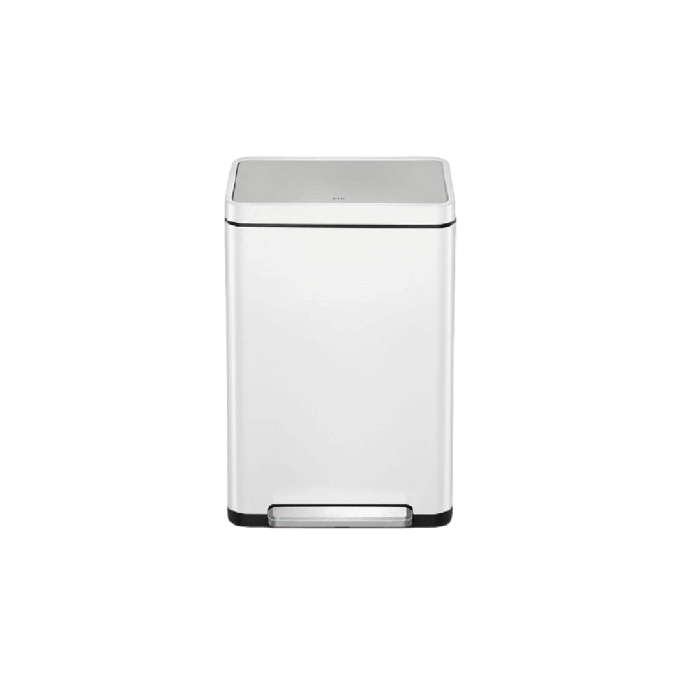 פח רגלית eko x-cube 45l בצבע לבן – Powercon