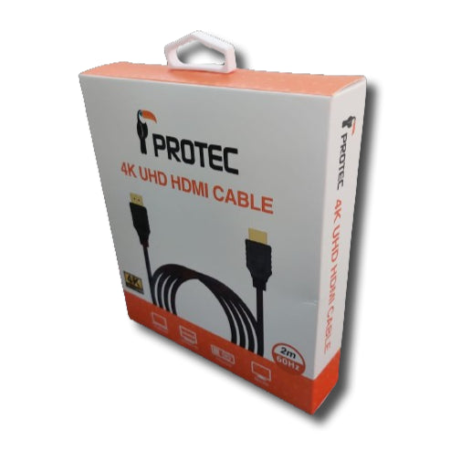 כבל HDMI ל HDMI חברת PROTEC דגם DM272 באיכות 4K 60Hz באורך 2 מטר – Powercon