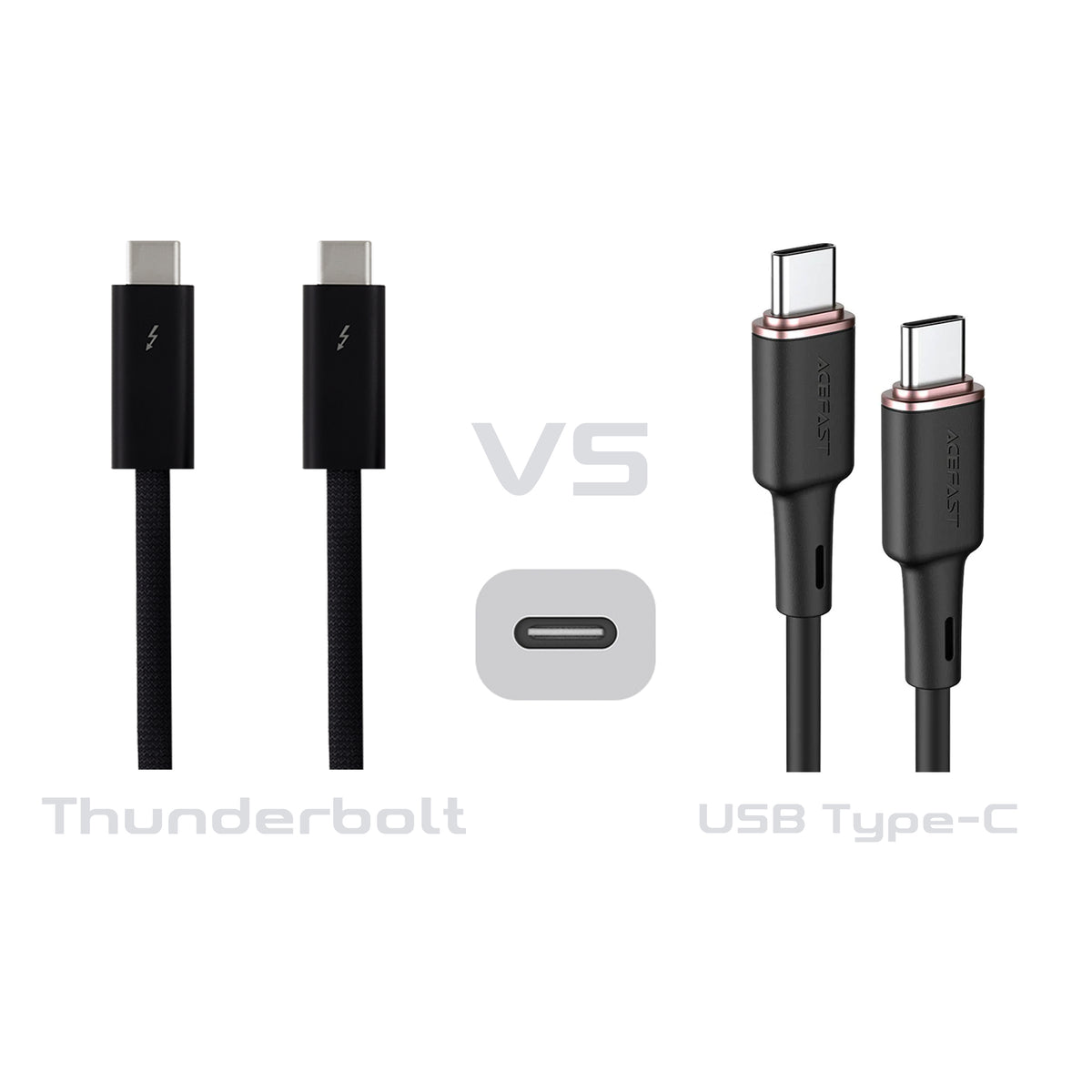 USB Type-C vs Thunderbolt – Powercon